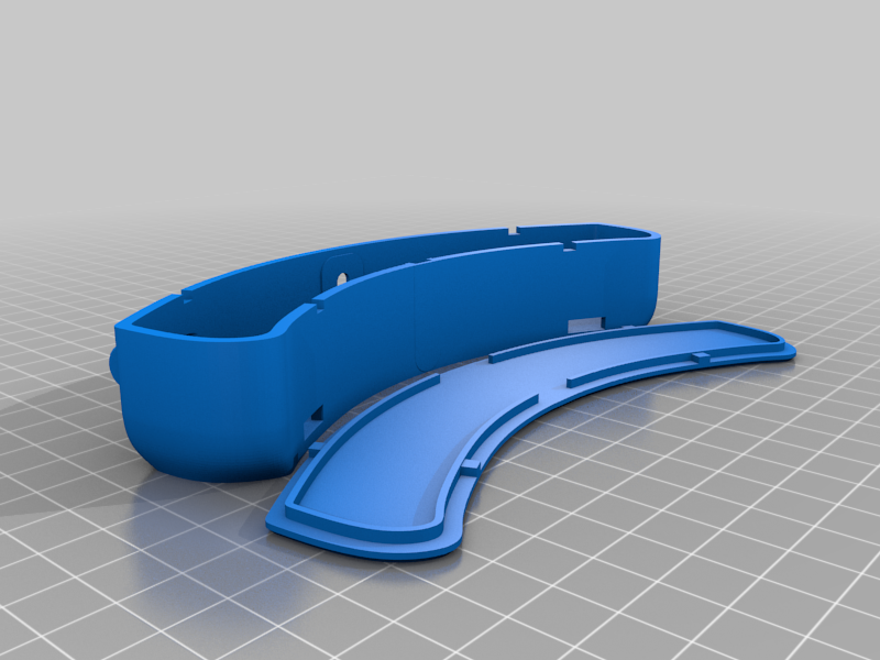 Free STL file oculus quest 2 battery pack(with halo strap) 🔋・3D printer ...