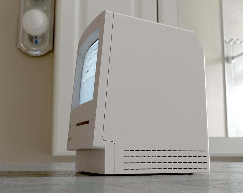 Free STL file macintosh classic housing (life size) 🍎・3D printer design ...