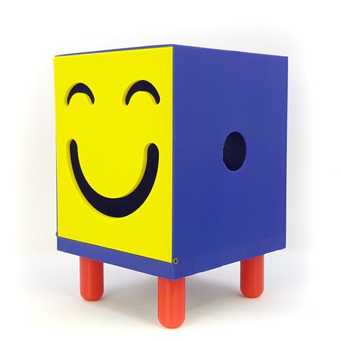 Download STL file Happy Little Box • 3D printing object ・ Cults