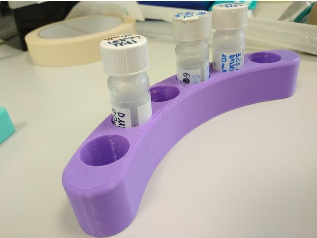Free STL file SMALL TUBE HOLDER・3D printer model to download・Cults