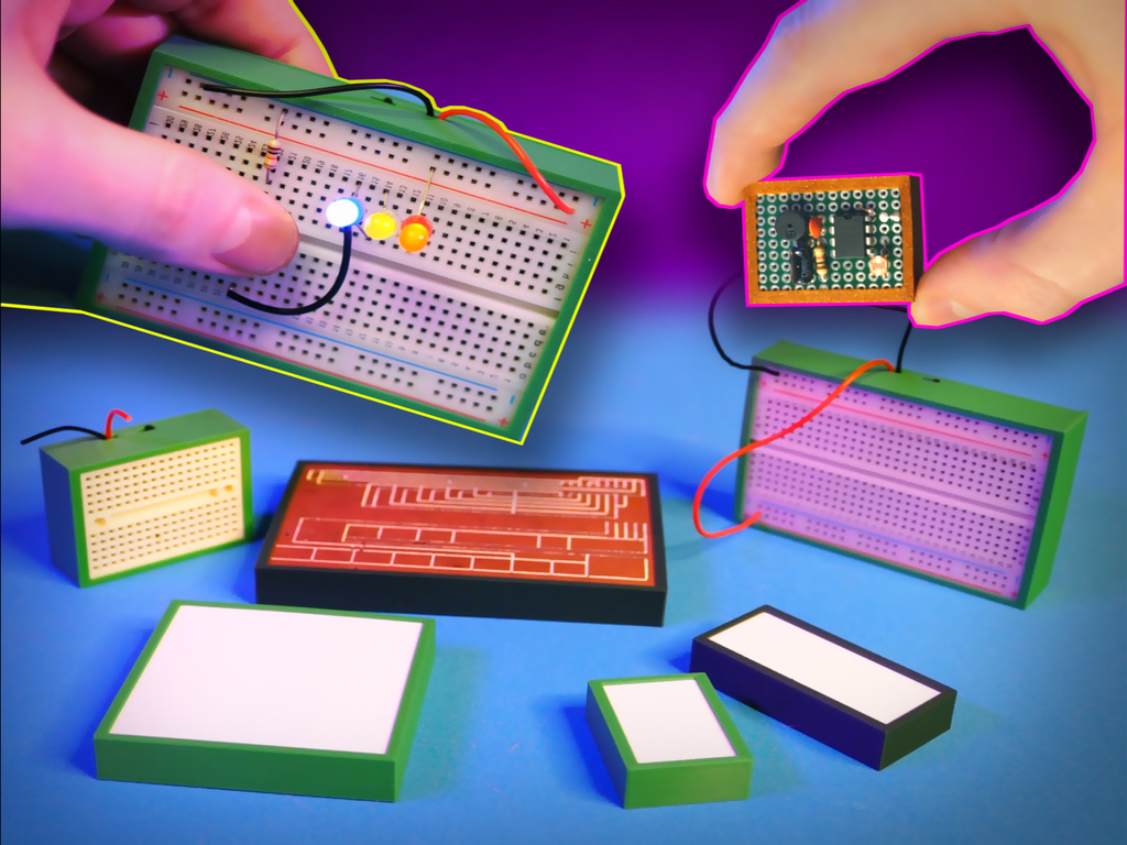 Free 3D file Electronic Cases for PCB and Breadboard 📦・Object to ...