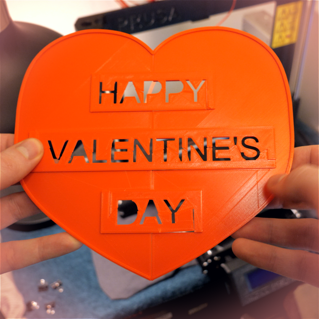 Free STL file Valentine's Day Hearts Connect・3D printable design to ...