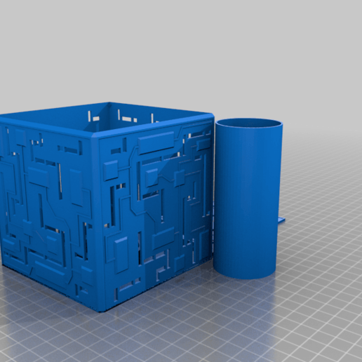 Download free STL file The Alien Cube • 3D print design ・ Cults