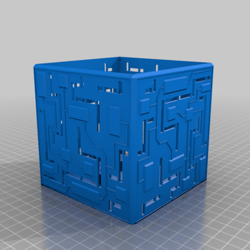 Download free STL file The Alien Cube • 3D print design ・ Cults