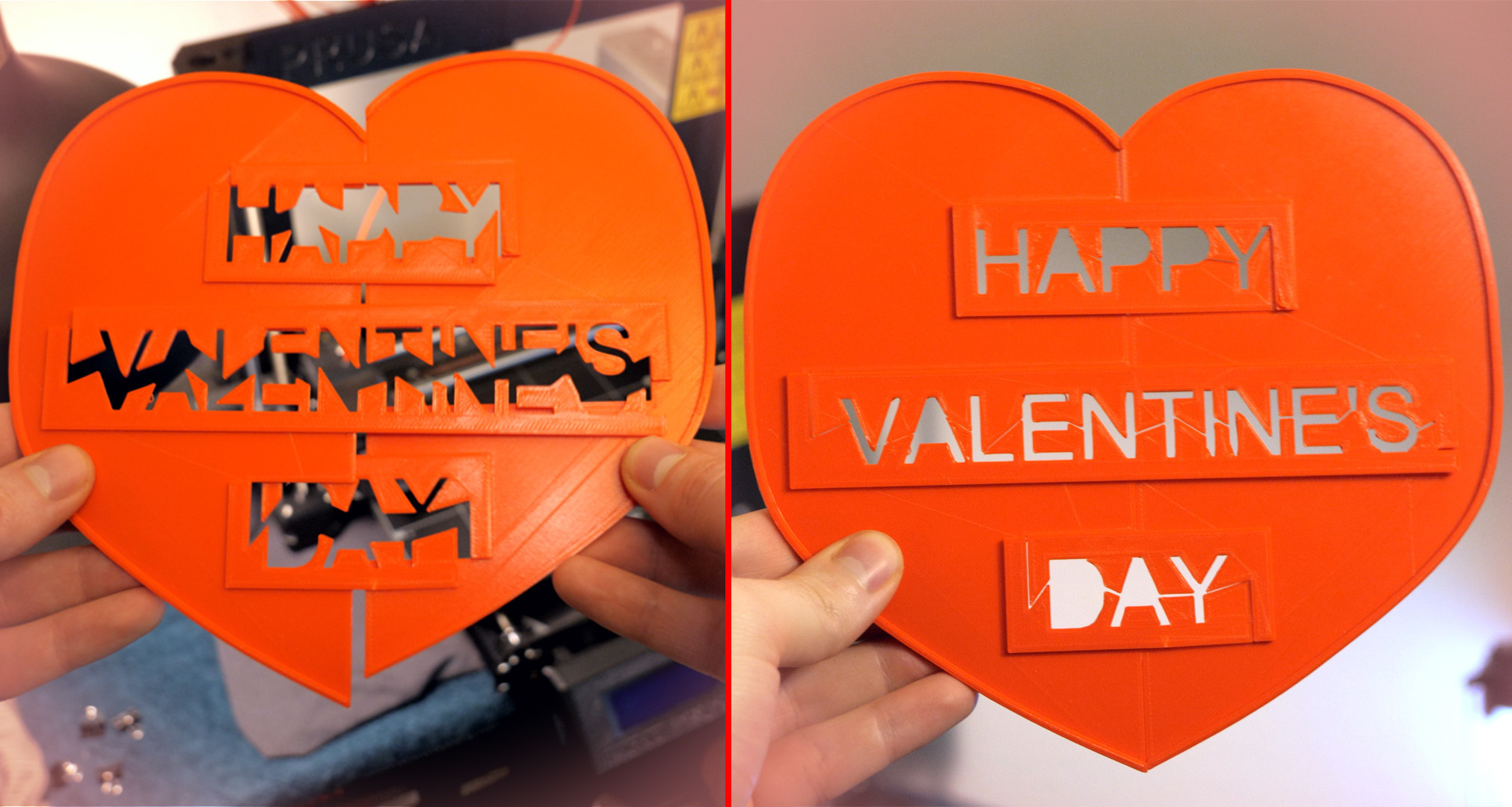 Free STL file Valentine's Day Hearts Connect・3D printable design to ...