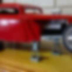 Download free STL file Model Car stand • Design to 3D print ・ Cults