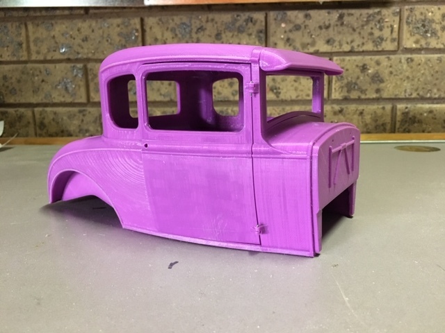 STL file 1931 Ford A model coupe custom 🚙・3D print design to download・Cults