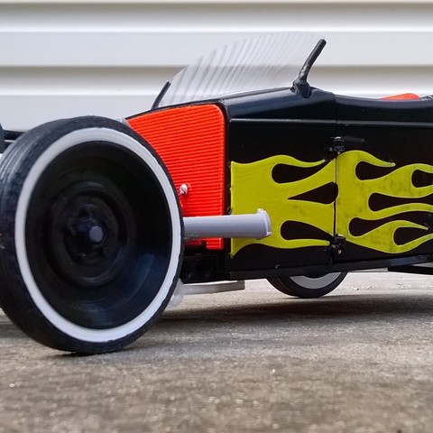 Download STL file Hot Rod • 3D printer object ・ Cults