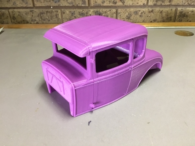 STL file 1931 Ford A model coupe custom 🚙・3D print design to download・Cults