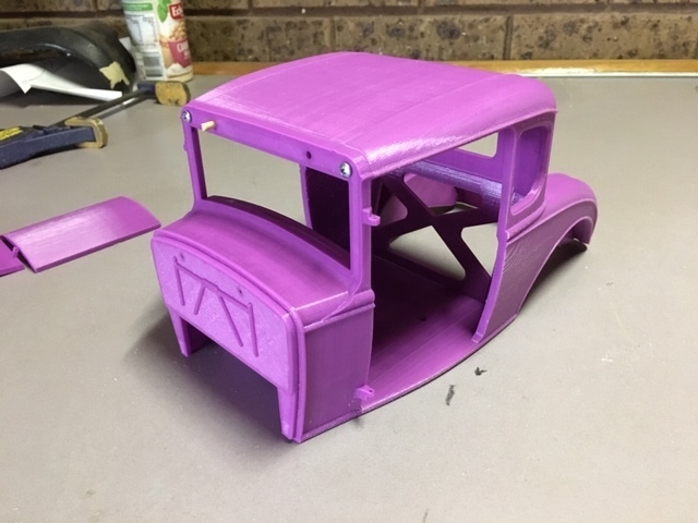 STL file 1931 Ford A model coupe custom 🚙・3D print design to download・Cults