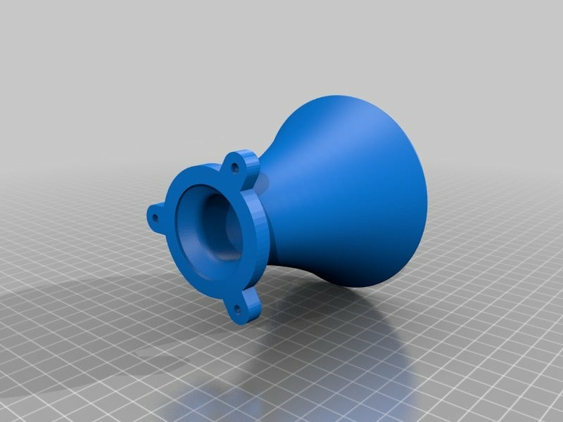 Free STL file Hyperbolic Horn - parametric・3D printing model to download・Cults