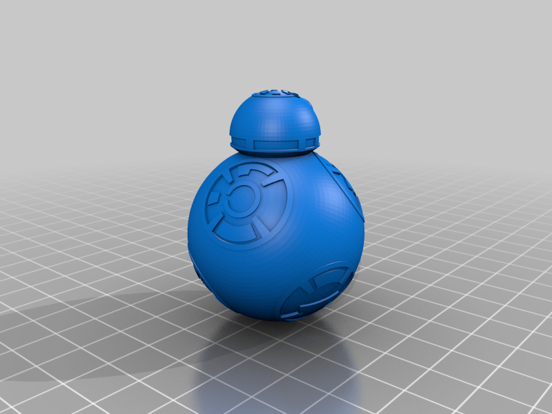 Free STL file christmas decoration: BB8・3D printer design to download・Cults