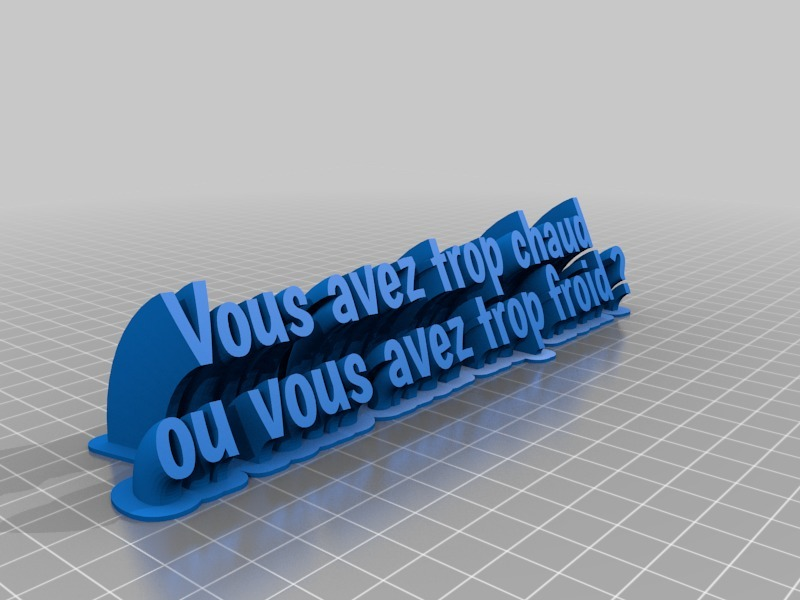 Free 3D file chaud ou froid・Design to download and 3D print・Cults