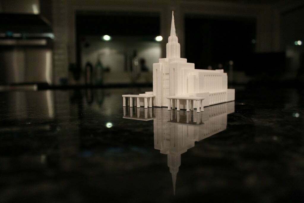 Free STL file Oquirrh Mountain Temple・3D printer design to download・Cults
