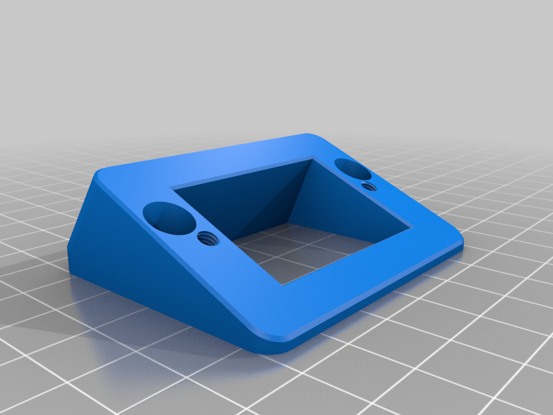 Free 3D file Large MSLA - cable door hour meter mount・3D printable ...