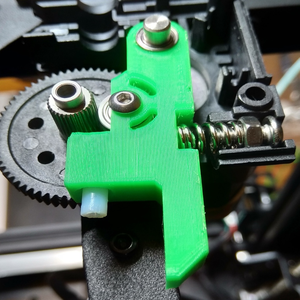STL file Extruder arm for Geeetech A10M, A20M with bearings・Template to ...