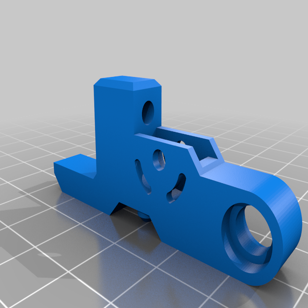 STL file Extruder arm for Geeetech A10M, A20M with bearings・Template to ...