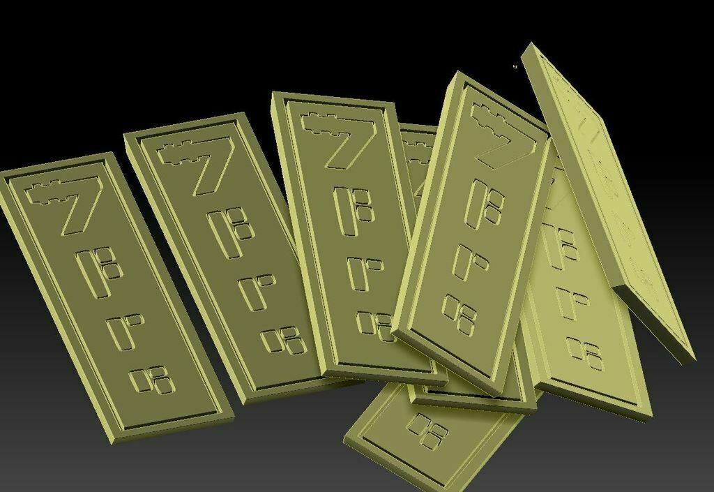 Free STL file Republic Credits・Object to download and to 3D print・Cults