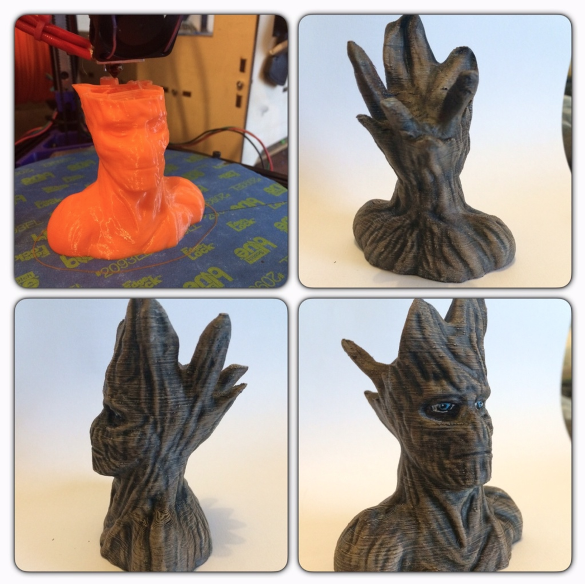 Download free STL file Groot resculpt HD (52mb) • 3D printing template ...