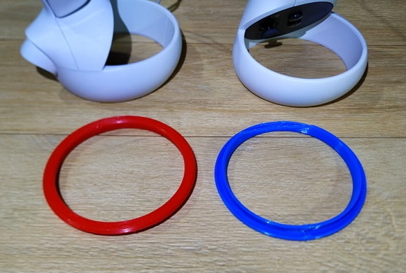 STL file Oculus Quest 2 controller protective ring・Model to download ...