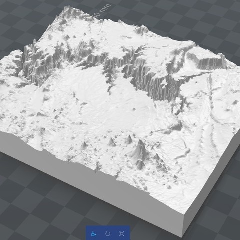 Download free 3D printer files Colorado USA, Colorado Canyon, Map 3D ...