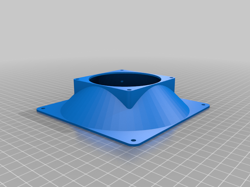 Free STL file 120mm to 80mm adapter no twist・3D printer model to ...