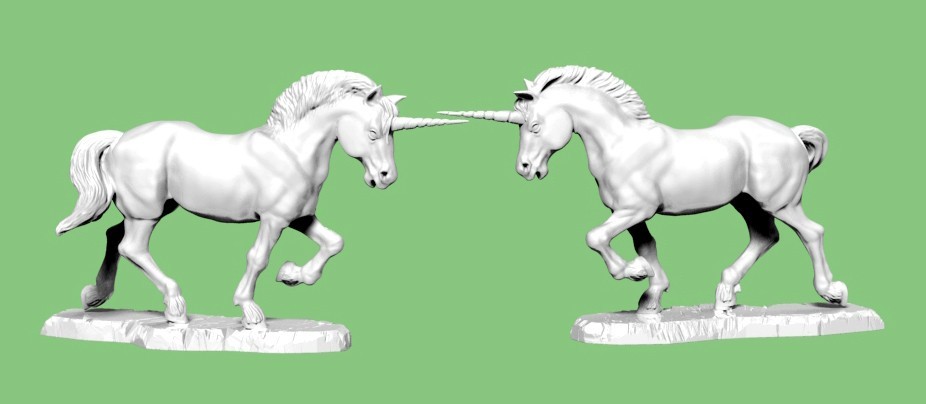 STL file Unicorn 🦄・3D printable model to download・Cults