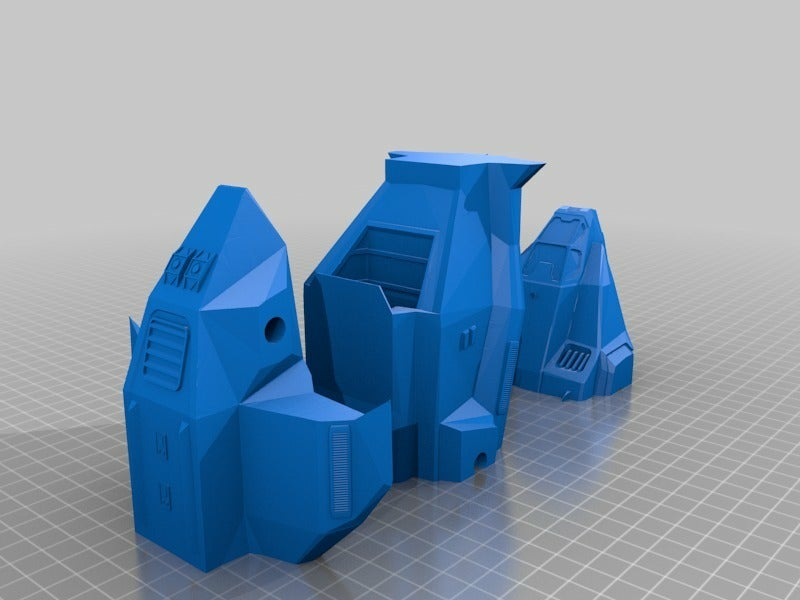 Free STL file UNSC Pelican | Misriah Armory - D77C-NMPD 😇・3D printing ...