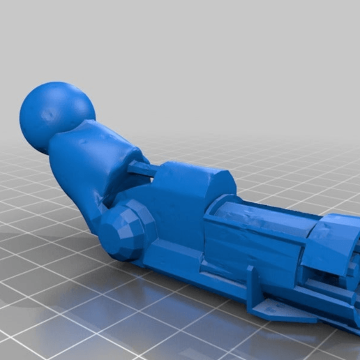 Download free STL file Fallout 3 - Sentry Bot Battle Damaged • 3D ...