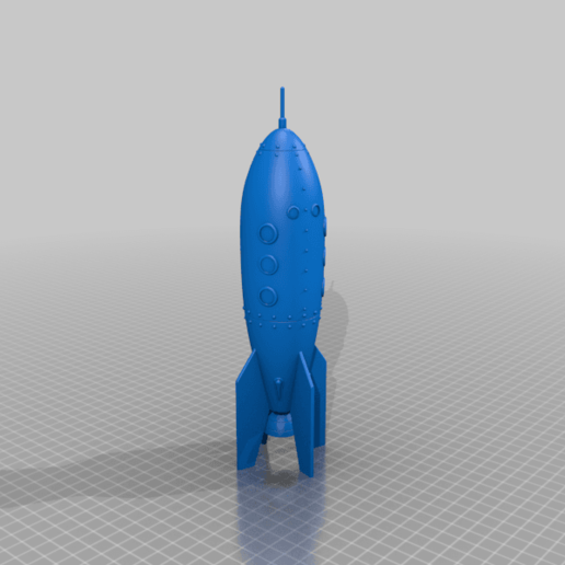 Download free STL file Repconn A4 Rocket - Never made it into Fallout ...
