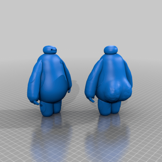 Download free STL file Baymax Kim K Style • Object to 3D print ・ Cults