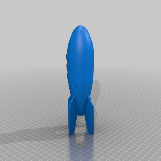 Download free STL file Repconn A4 Rocket - Never made it into Fallout ...