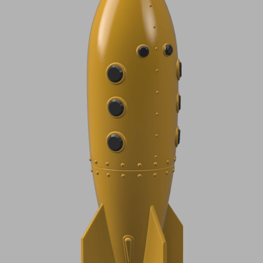 Download free STL file Repconn A4 Rocket - Never made it into Fallout ...