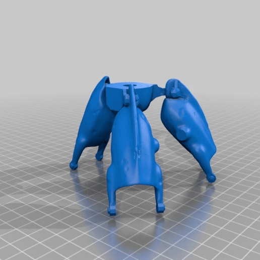 Download free STL file Fallout 3 - Sentry Bot Battle Damaged • 3D ...