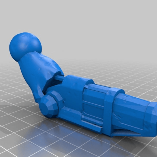 Download free STL file Fallout 3 - Sentry Bot Battle Damaged • 3D ...