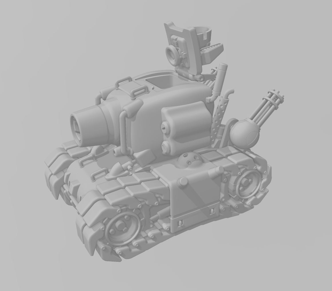 Free STL file Metal Slug - SV001 - The First Super Vehicle 🪖・3D ...