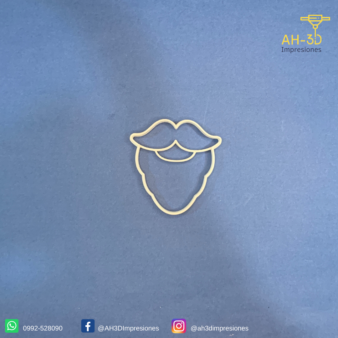 STL file Beard 🍪・3D printing design to download・Cults