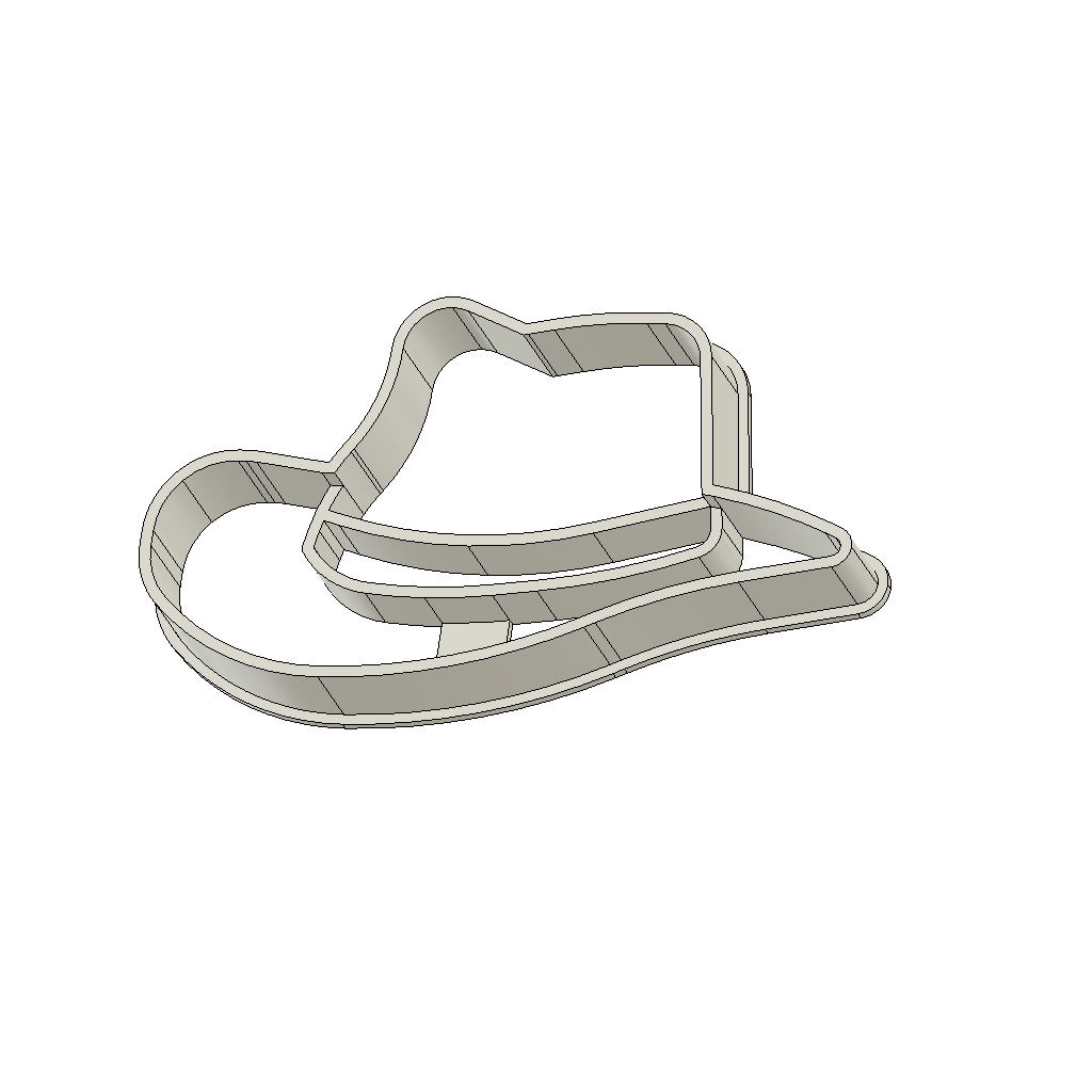 STL file Cowboy Hat・3D printing template to download・Cults