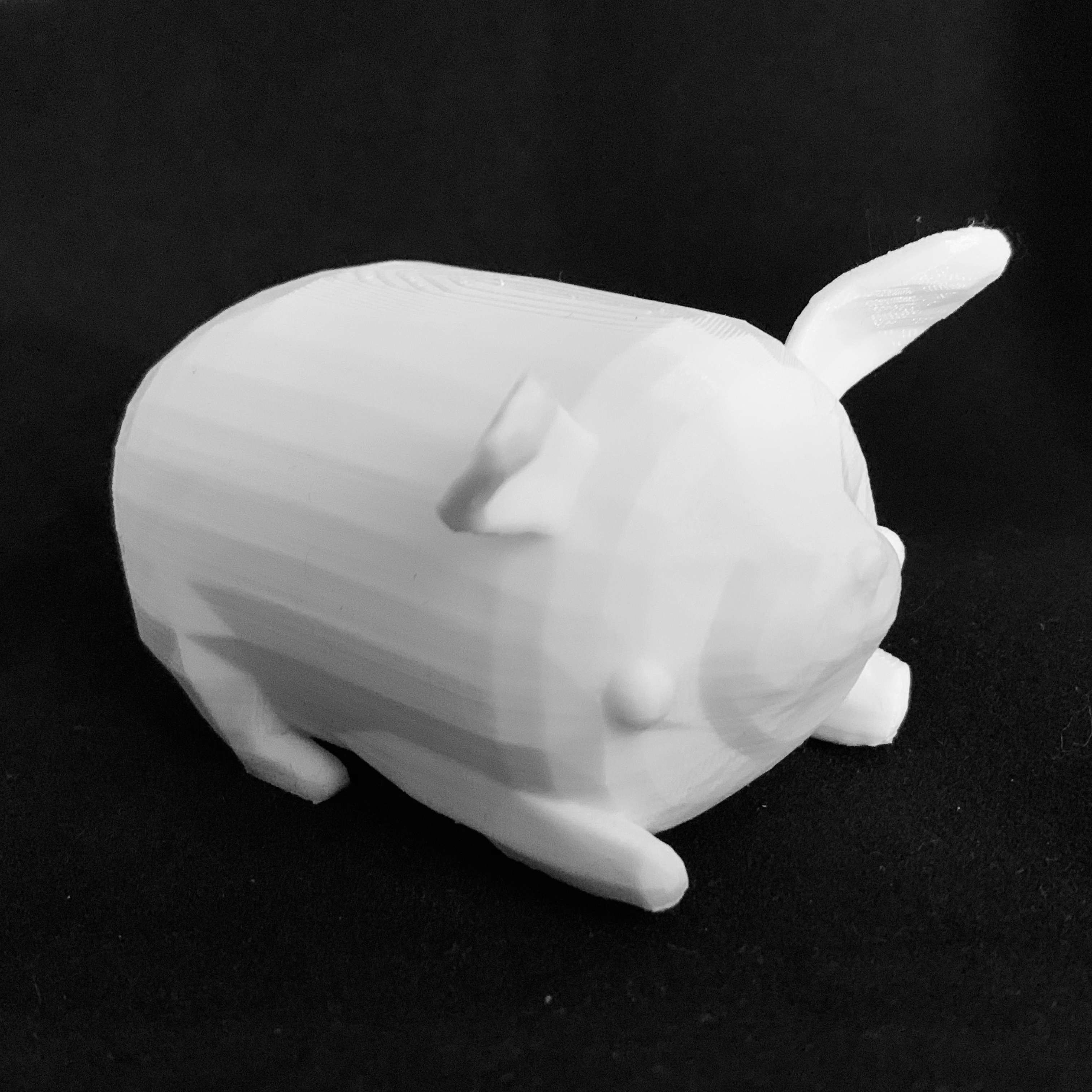 STL file Cute Bunny (Year of the Rabbit) - Chinese Zodiac Adorables・3D ...