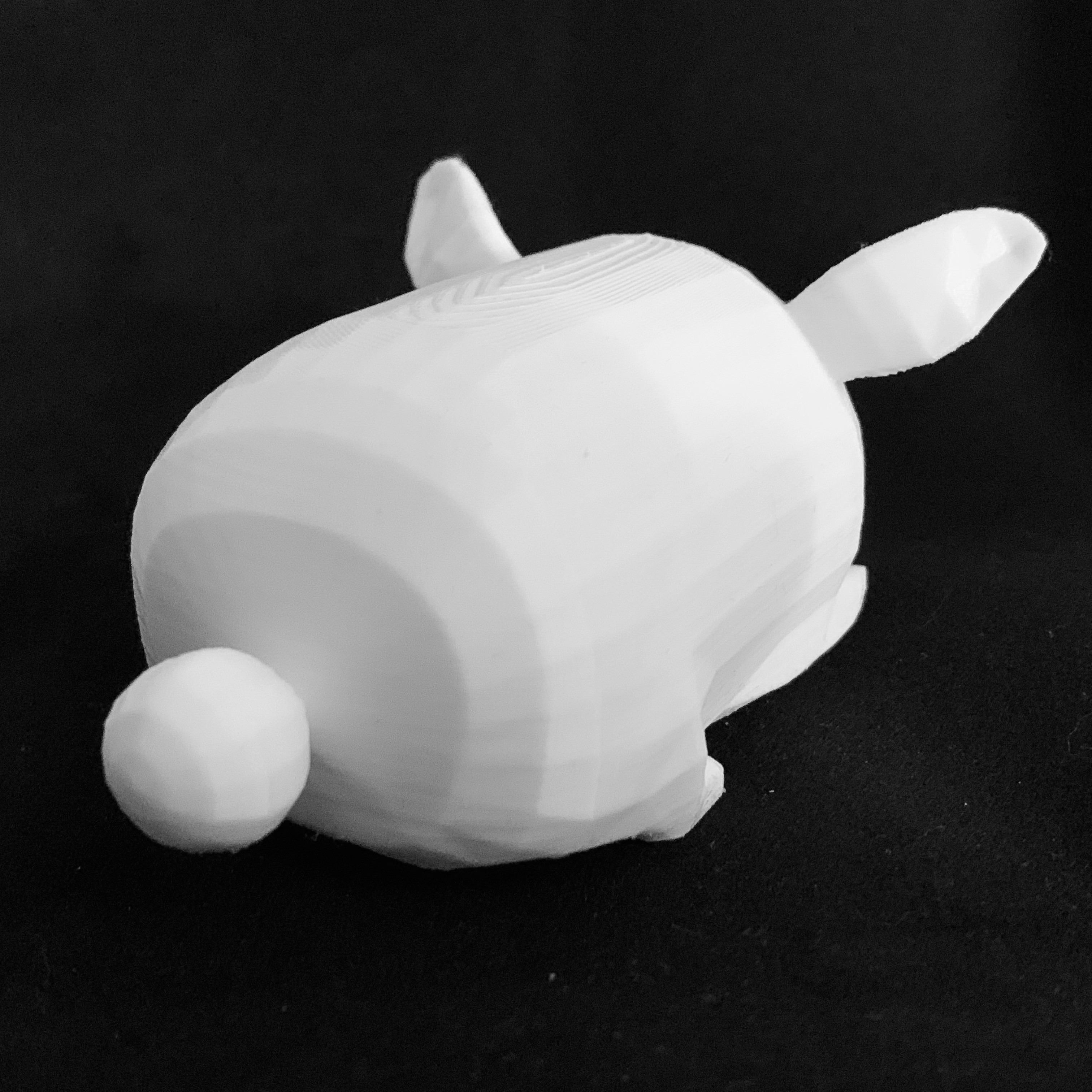 STL file Cute Bunny (Year of the Rabbit) - Chinese Zodiac Adorables・3D ...