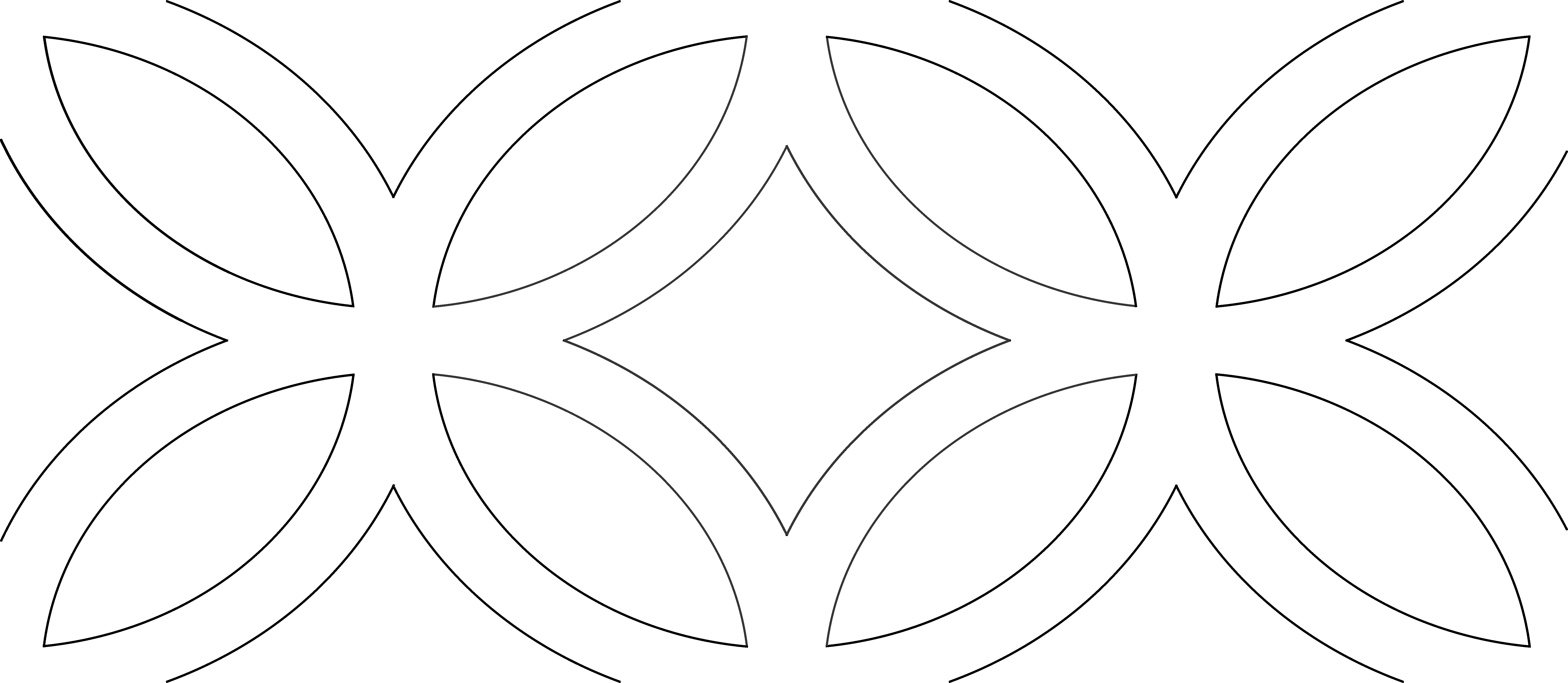 Бесплатный SVG файл Four-Leaf Decorative Panel・Модель 3D-принтера для ...