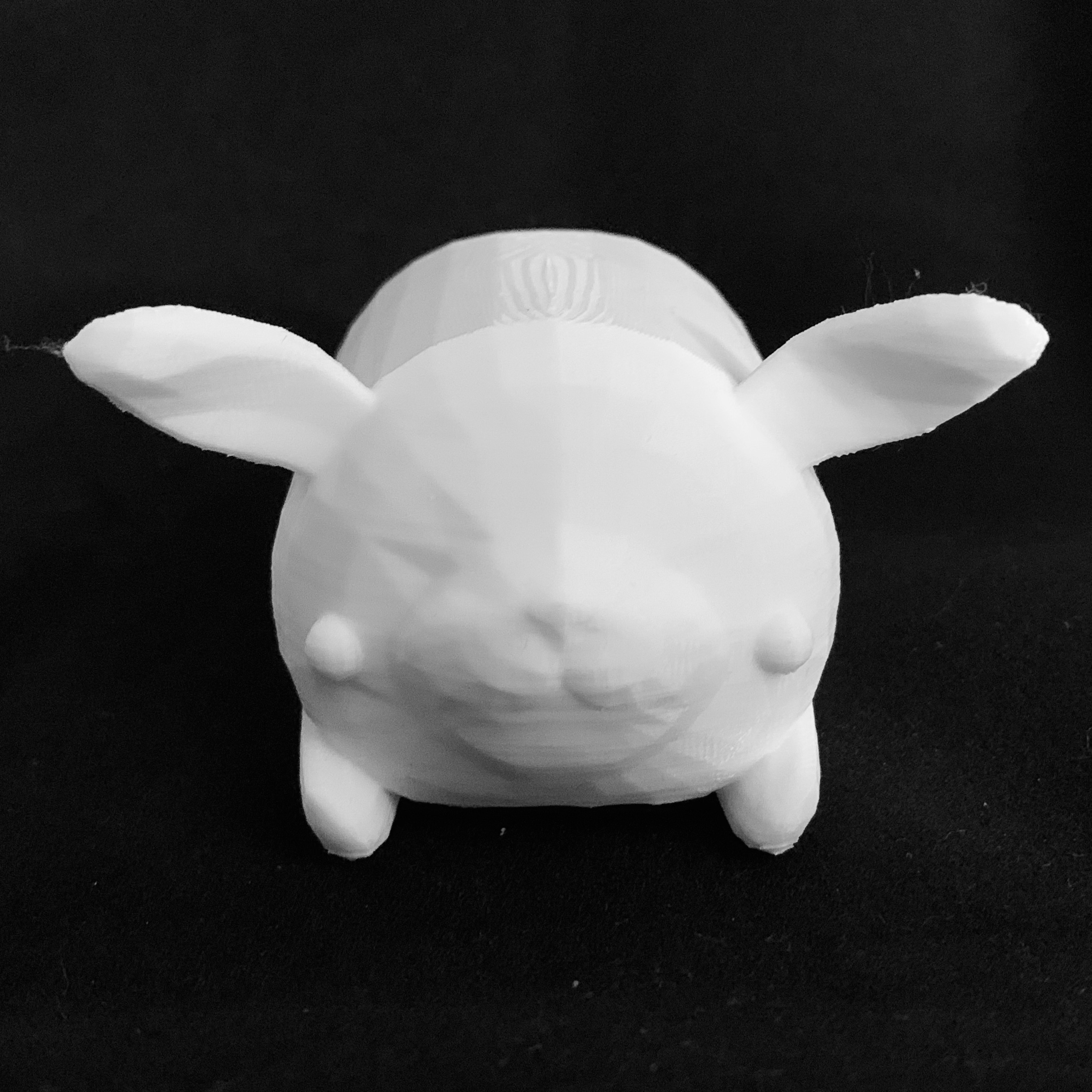STL file Cute Bunny (Year of the Rabbit) - Chinese Zodiac Adorables・3D ...