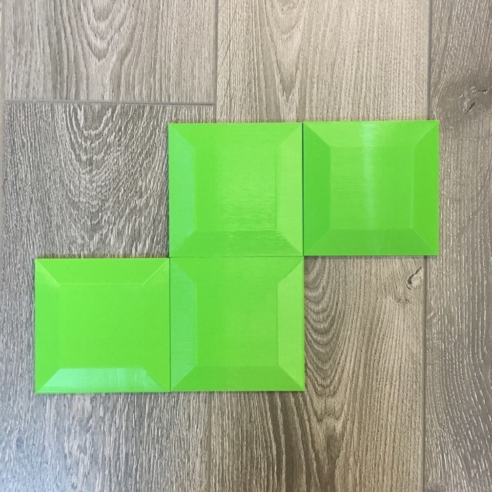 Free STL file Tetromino Tile for Tetris Wall 🎨・3D printing idea to ...