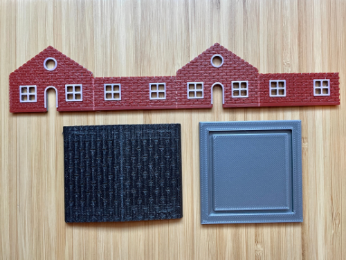 Free STL file Foldable Brick Cottage 🧱・3D printable design to download ...