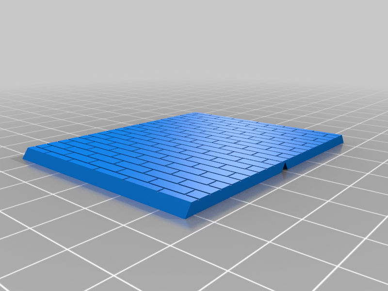 Free STL file Foldable Brick Cottage 🧱・3D printable design to download ...