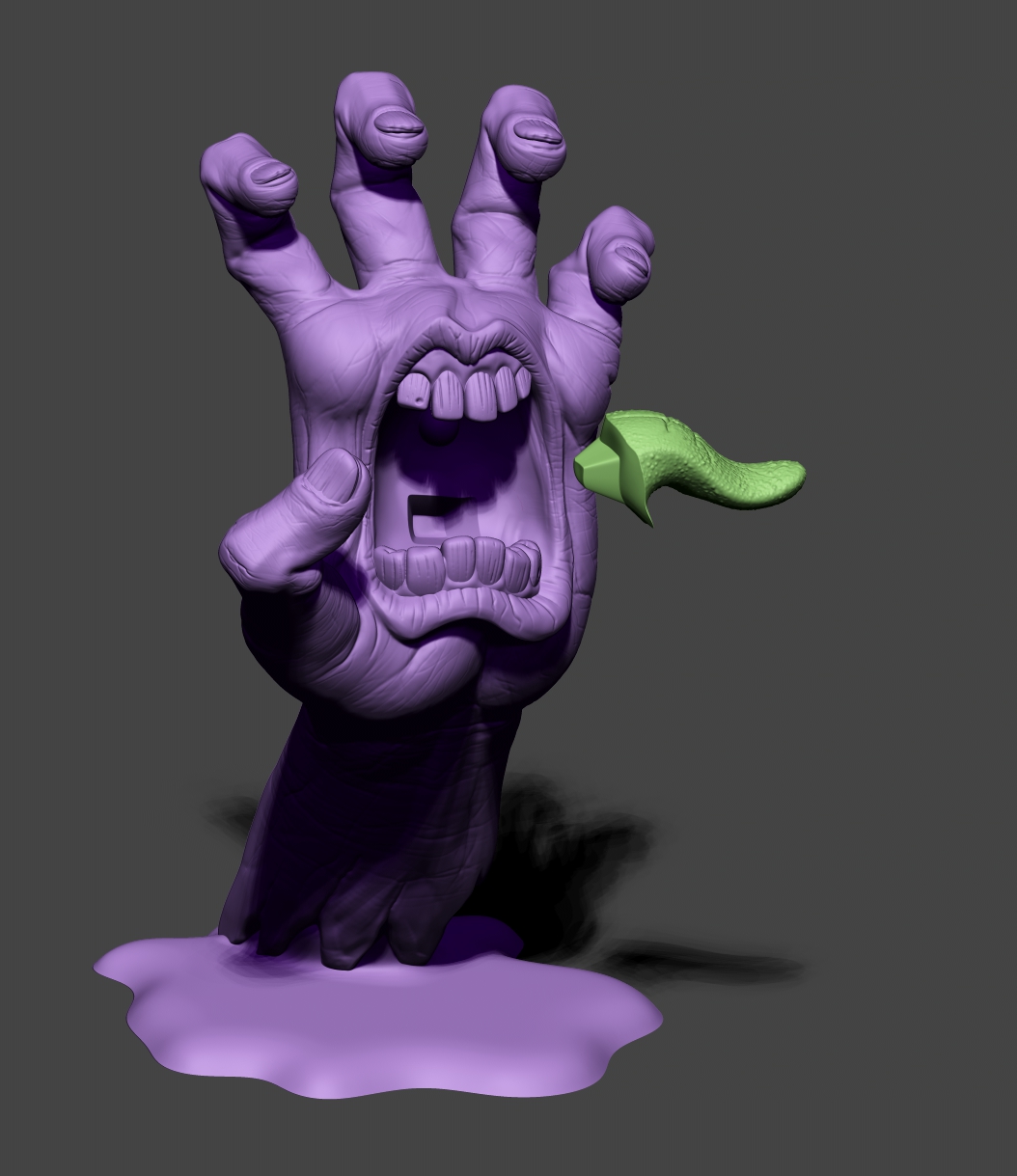 STL file Screaming Hand・Model to download and 3D print・Cults