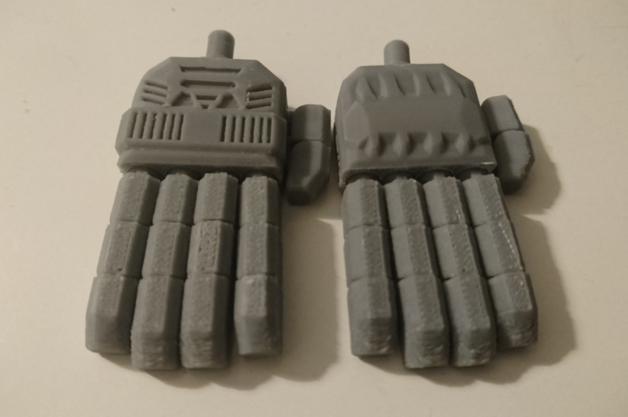 Download free STL file TRANSFORMERS CW POSABLE HANDS 2.0 • Model to 3D ...
