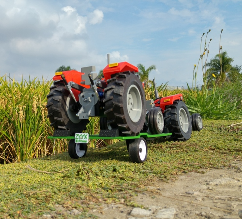 Download free STL file OpenRC Tractor trailer • 3D print design ・ Cults