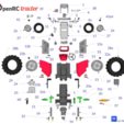 Download free STL file OpenRC Tractor • 3D printable object ・ Cults