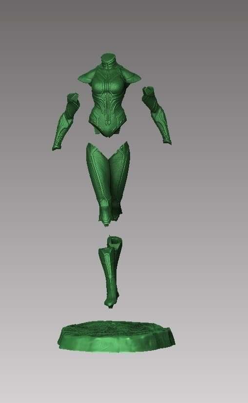 OBJ file ONE10 Hela statue 3d model stl for printing 3D・3D printable ...